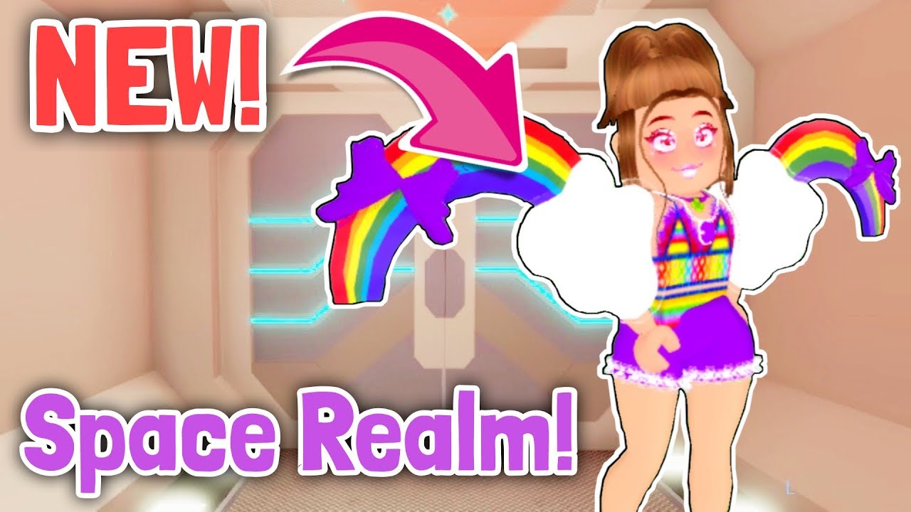 SPACE REALM! RAINBOW SLEEVES And FLYING REWORKED! Royale High Leaks ...