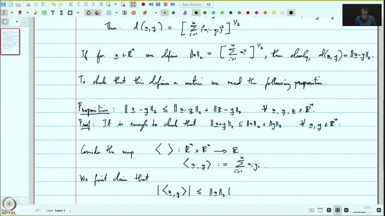 Lecture 14: Metric spaces - YouTube