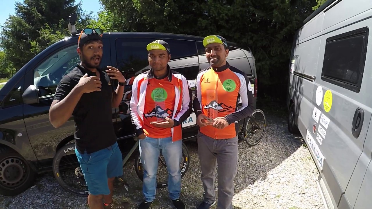 Testimony by the First Indians to Finish Race Around Austria - YouTube