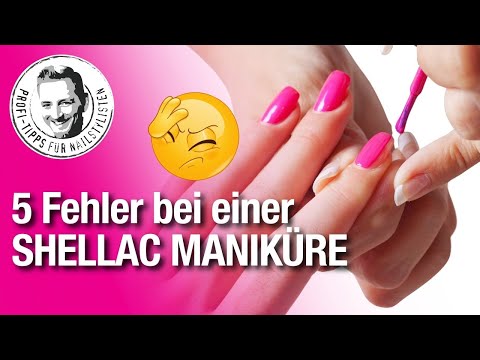 Die 5 häufigsten Fehler bei Shellac und Co.