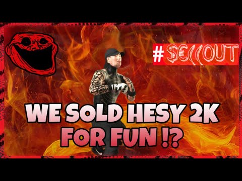 BOXEY AND KEEMCHOO SELL HESY2K FOR FUN IN PARK?! (HE RAGE QUITS ...