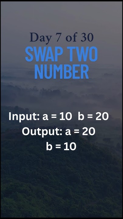 Swap Two Numbers in Python Beginner Friendly Telugu Tutorial#Python# ...