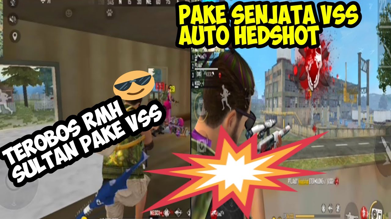 BAR BAR MODE squad PAKE SENJATA VSS AUTO HEDSHOT - YouTube