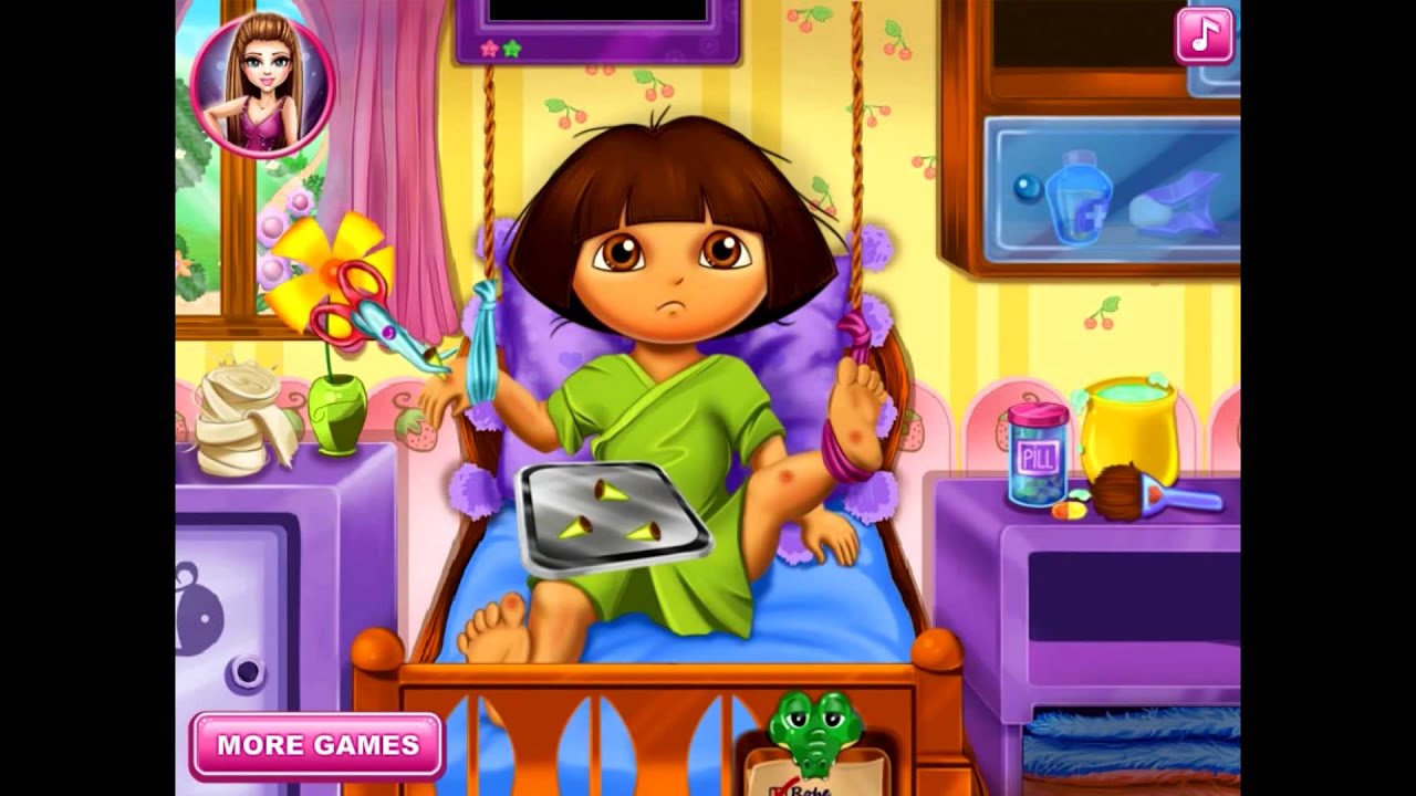 Dora the Explorer Hospital Recovery Episodes For Children Cartoon Movie ...