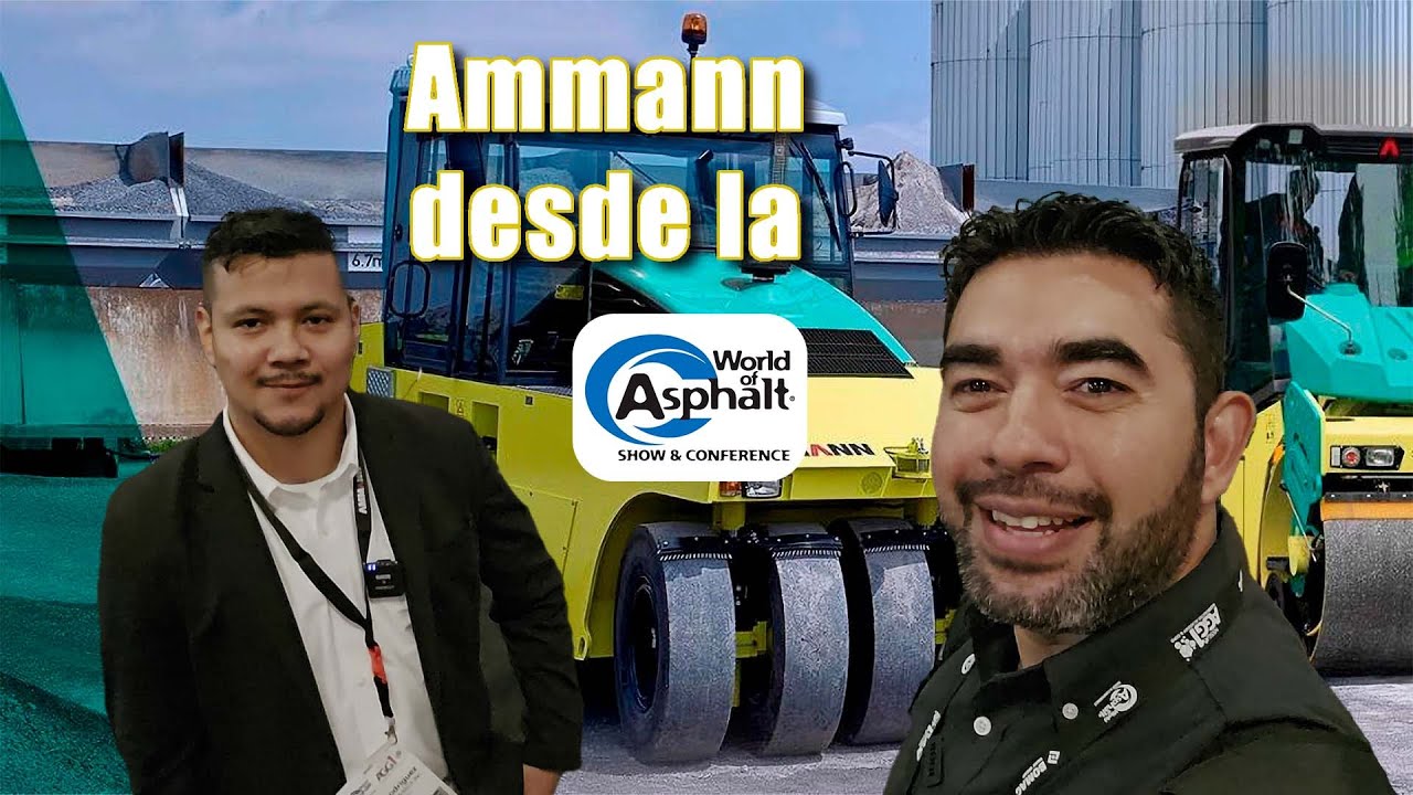 Ammann desde la World of Asphalt 2024 - YouTube