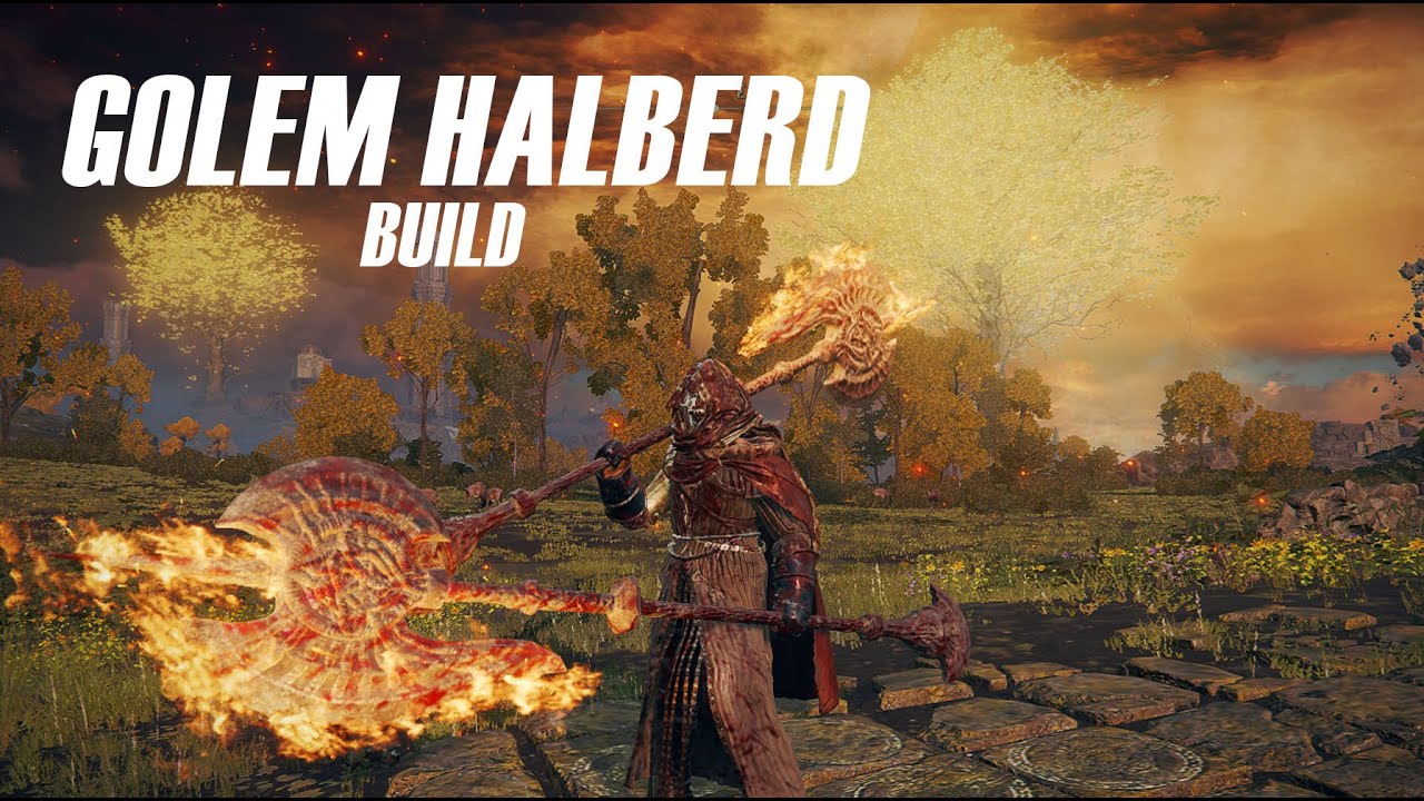 ELDEN RING Gameplays: Golem Halberd Build - YouTube