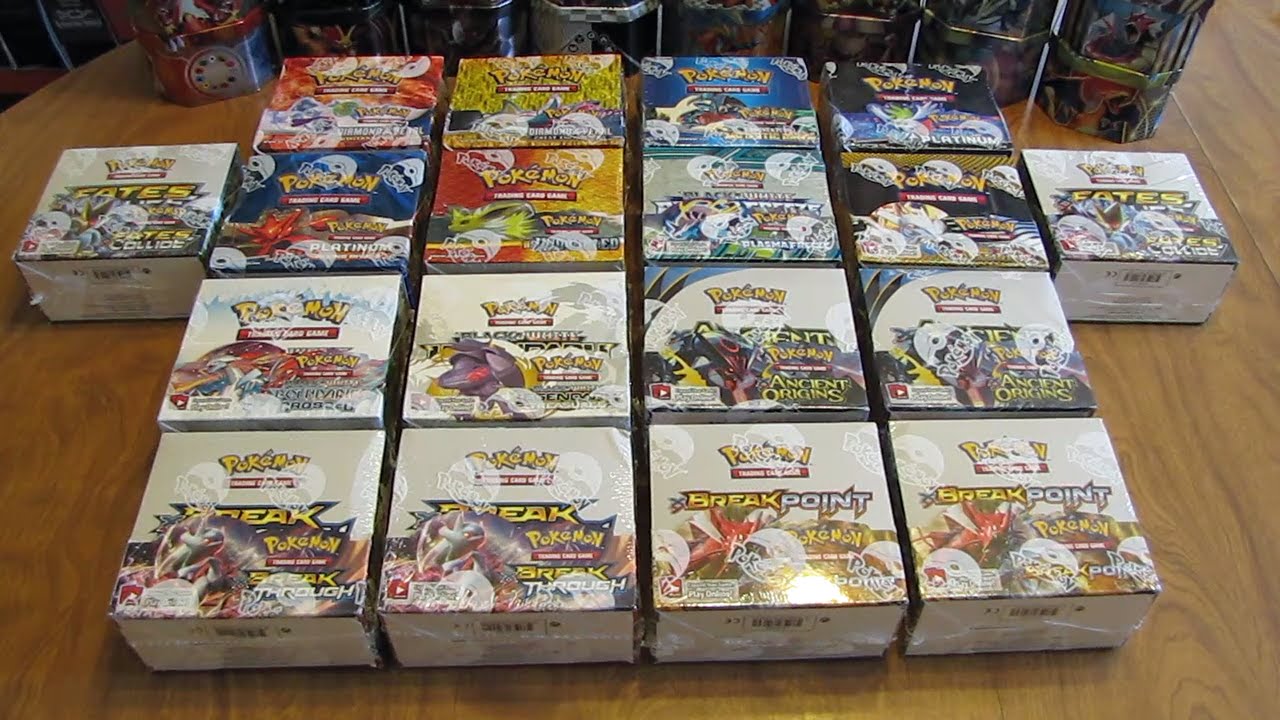 18 Pokemon Booster Box Opening - YouTube