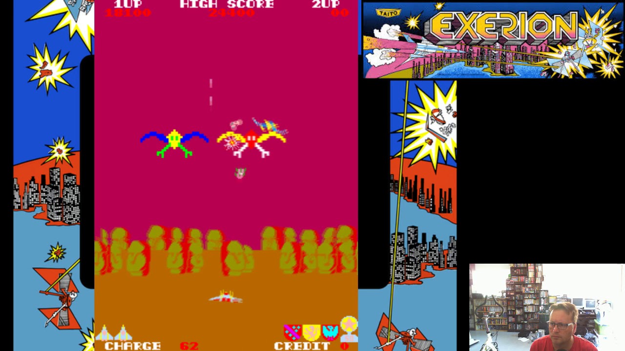 Tubers High Score Challenge - Exerion (Arcade) - YouTube