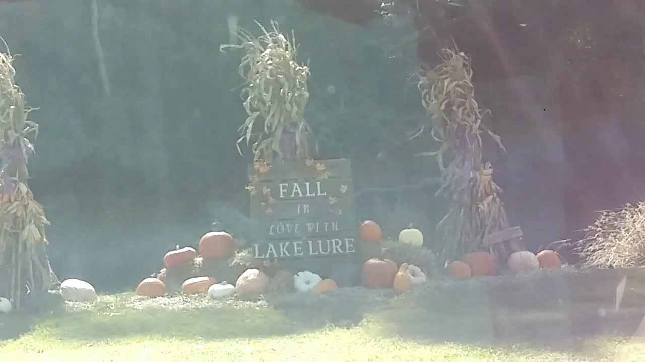 Drive Thru Fall colors - Lake lure, NC - YouTube