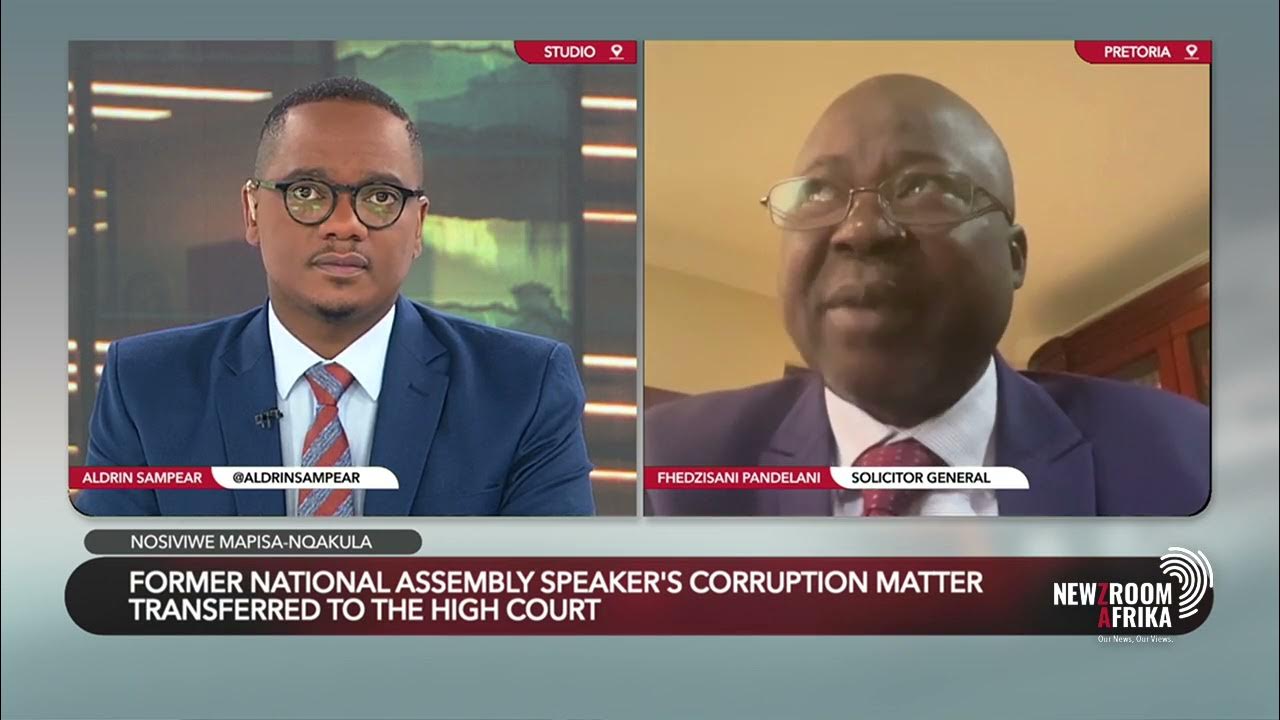 Nosiviwe Mapisa-Nqakula's corruption case transferred to the High Court - YouTube
