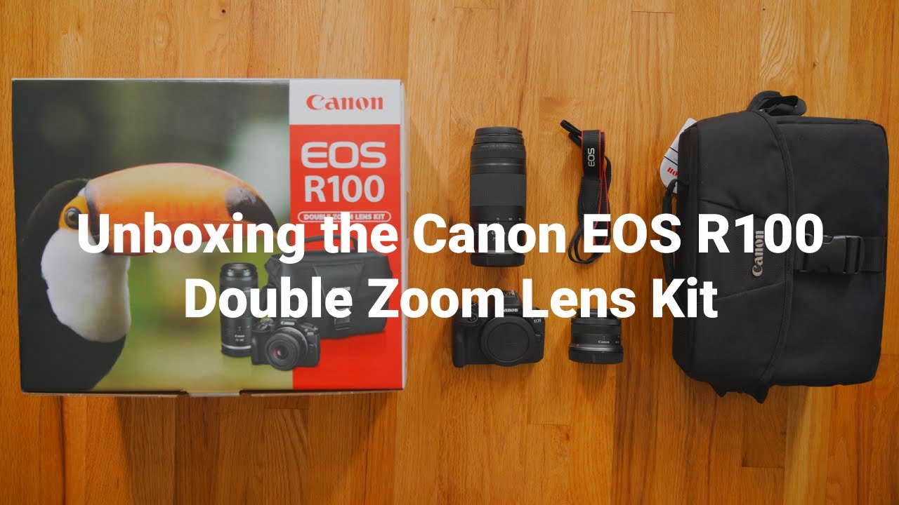 Unboxing the EOS R100 Double Zoom Lens Kit - YouTube
