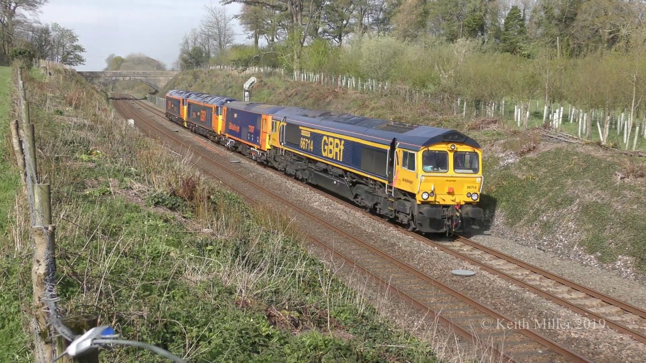HST and GBRf Engine Moves, 15th April 2019 - YouTube