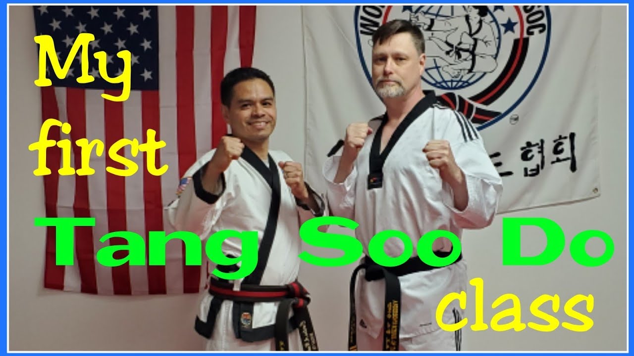 My first Tang Soo Do class - YouTube