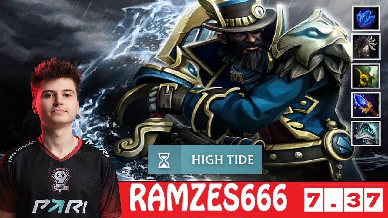 [DOTA 2] RAMZES666 the KUNKKA [OFFLANE] [7.37] - YouTube