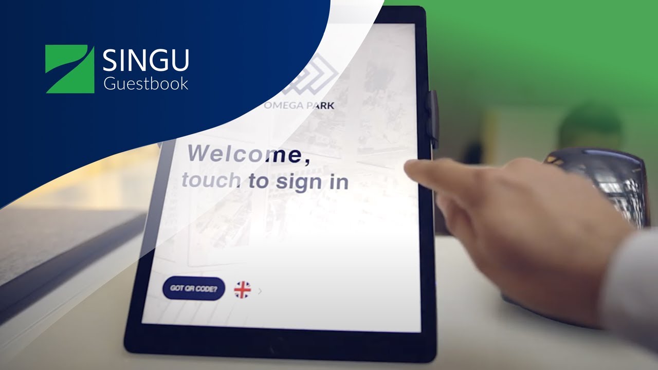 Visitor Management System - Singu Guestbook - YouTube