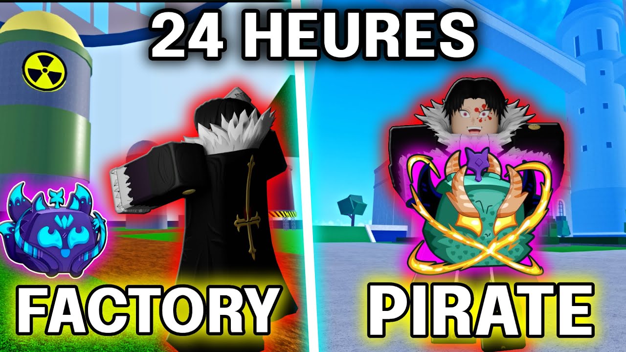 FACTORY VS RAID PIRATES Pendant 24 HEURES !! - YouTube