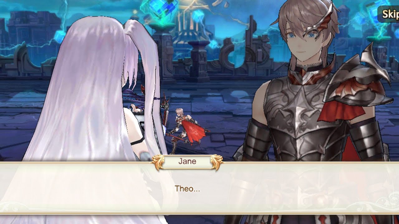 [King's Raid] เรื่องย่อยในที่สุดTheo ก็ได้พบกับ Janne แล้ว - YouTube