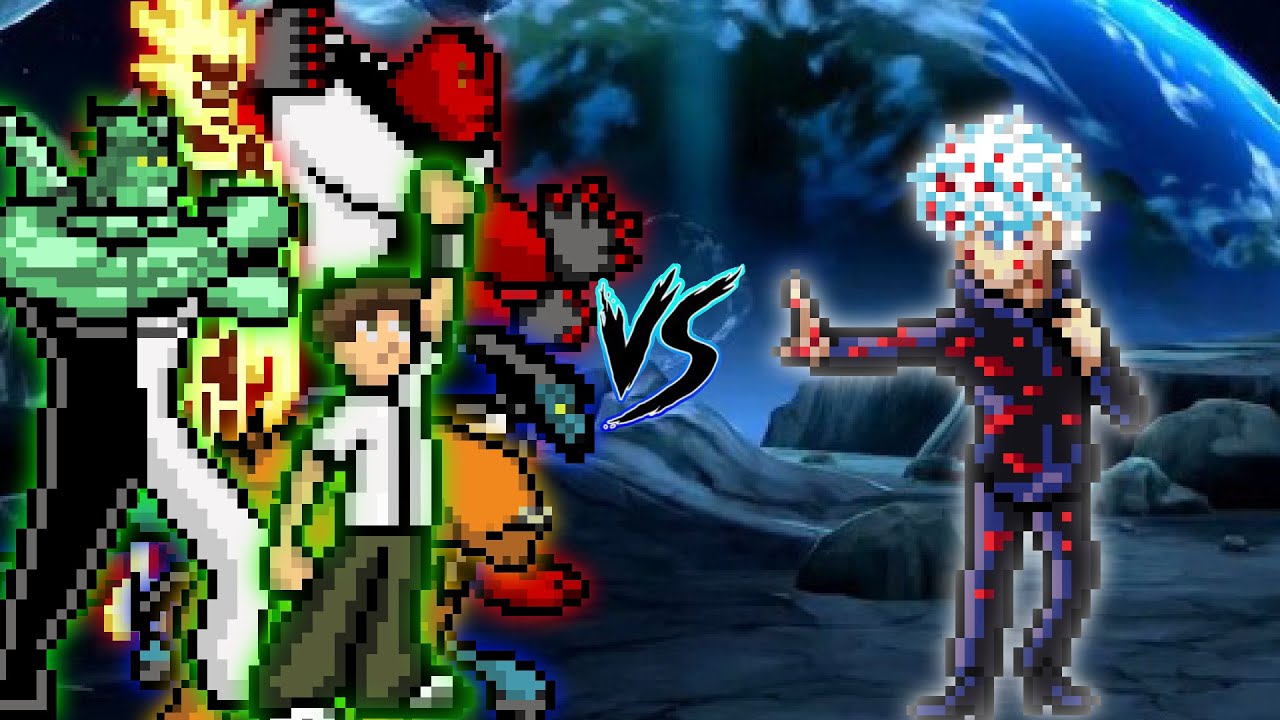 Ben 10(NEW) VS Gojo Satoru (Reveal) In JUMP FORCE MUGEN V10 - YouTube