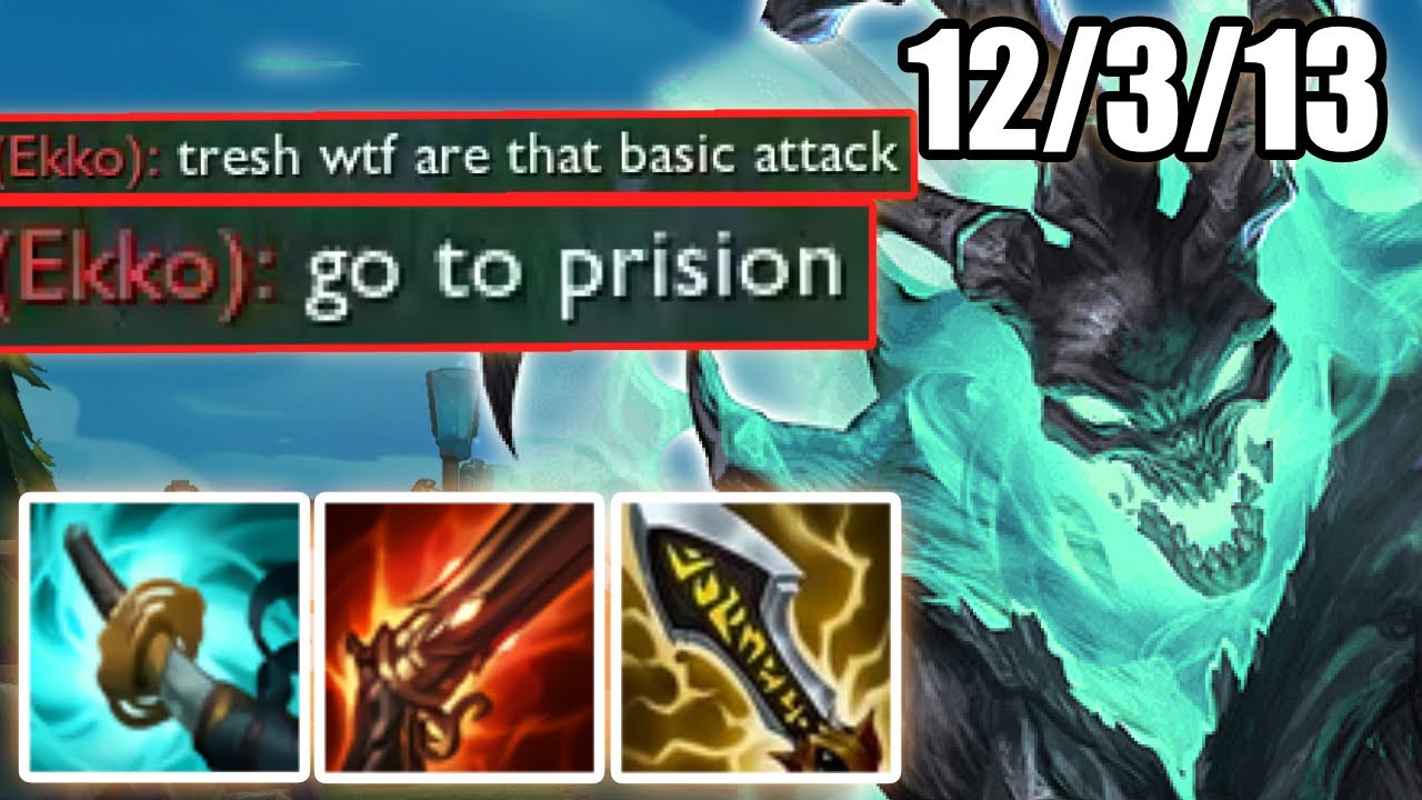 They Weren't Ready for AD Thresh's DAMAGE - AD Thresh Top vs... Ahri ...