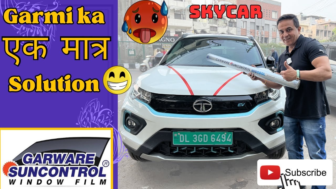 ️ Ice Cool ️ Garware Sun Control Window film| | Tata Nexon 2023 ...
