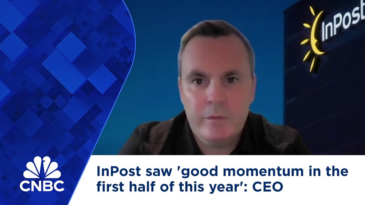InPost saw 'good momentum in the first half of this year': CEO - YouTube