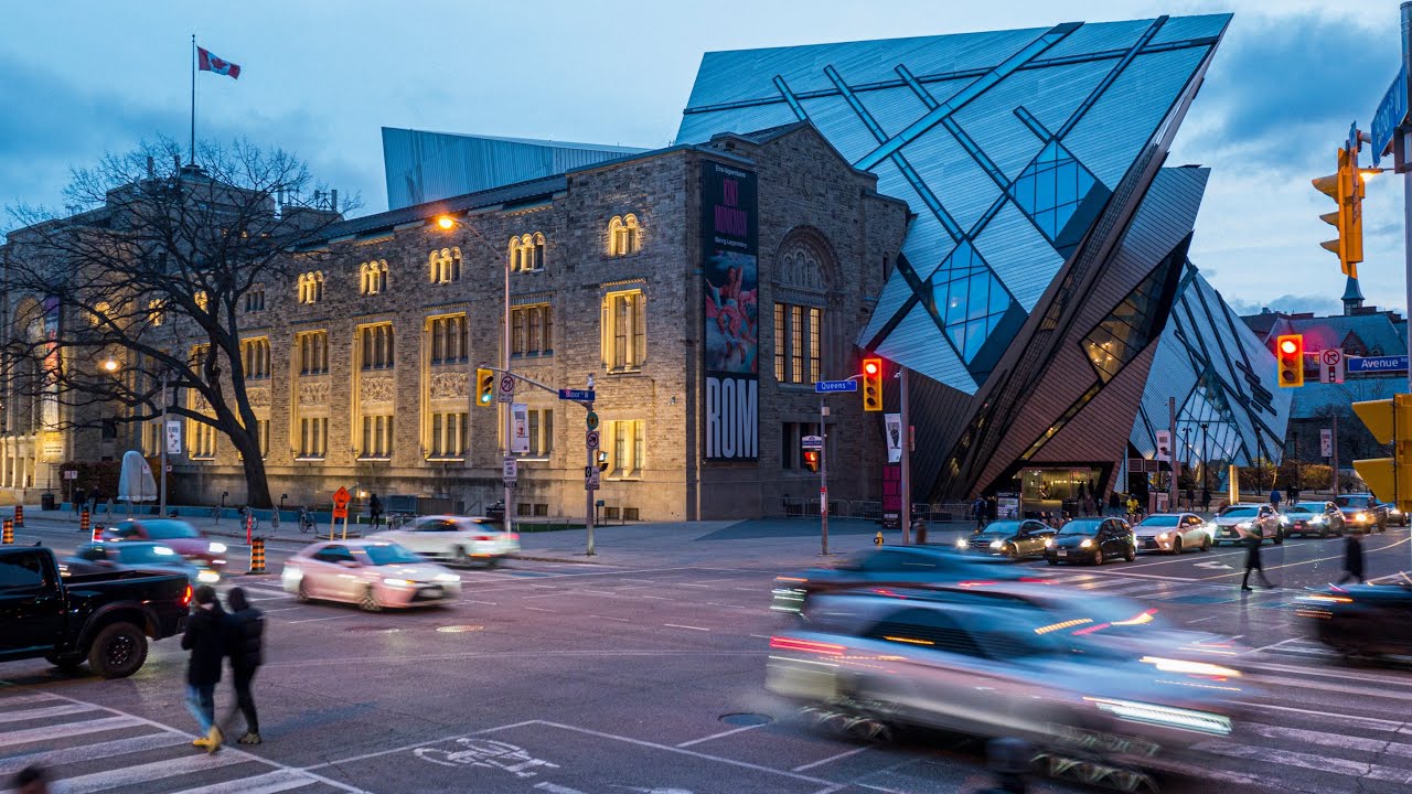 Toronto, Royal Ontario Museum | Timelapse 4K - YouTube