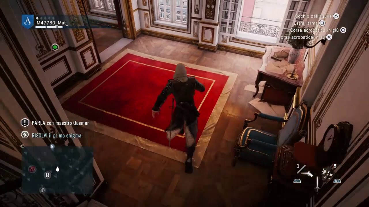 ASSASSIN'S CREED UNITY INCONTRO CON MIRABEAU - YouTube