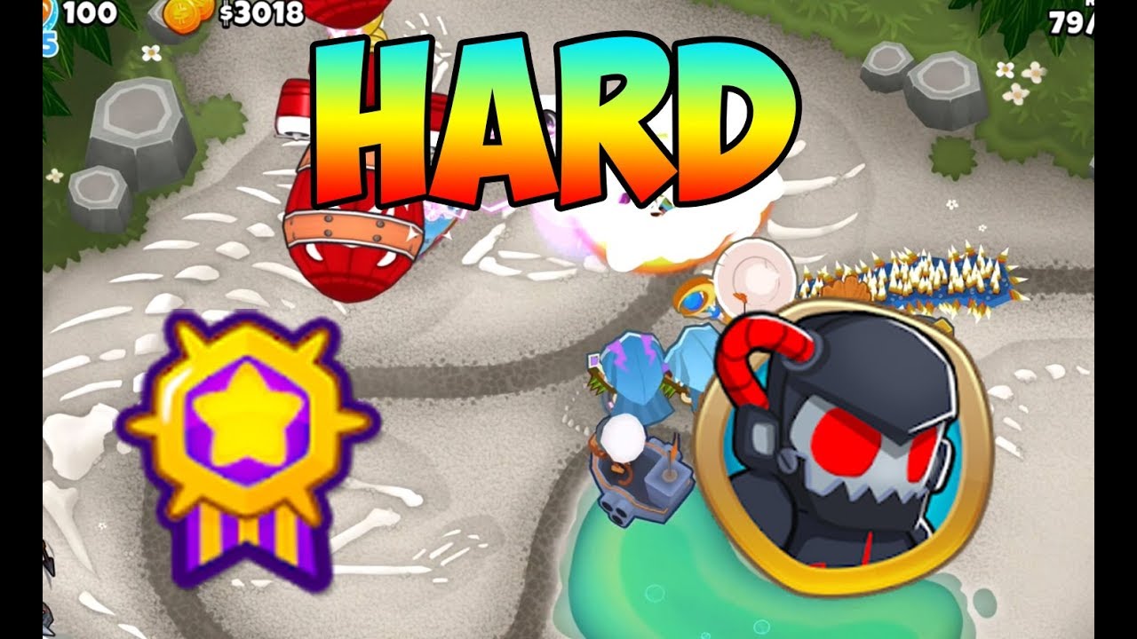 Bloons TD 6 - Hard - Streambed Walkthrough - YouTube