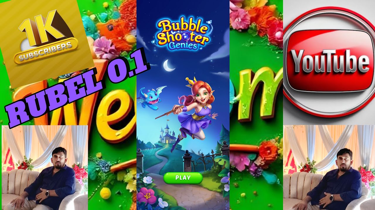 RUBEL 0.1 Bubble Shoter Games. #live #game #youtube - YouTube