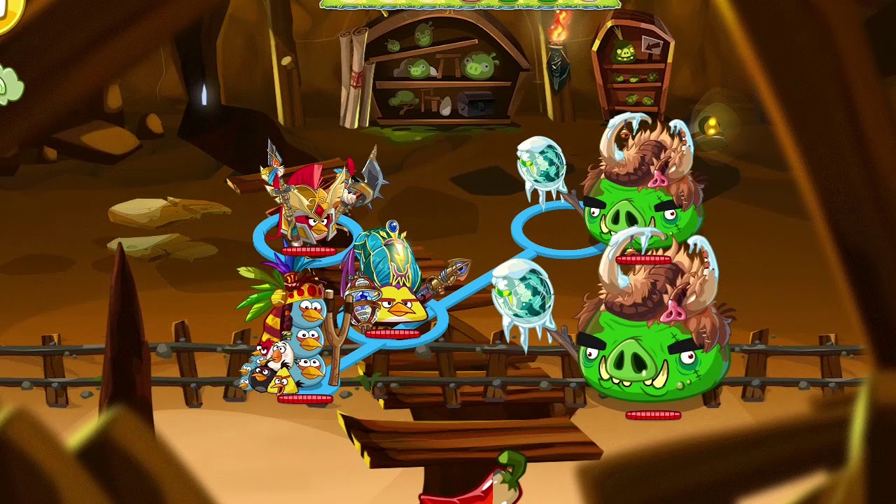 Angry birds part 3 beat the 11 boss battle - YouTube