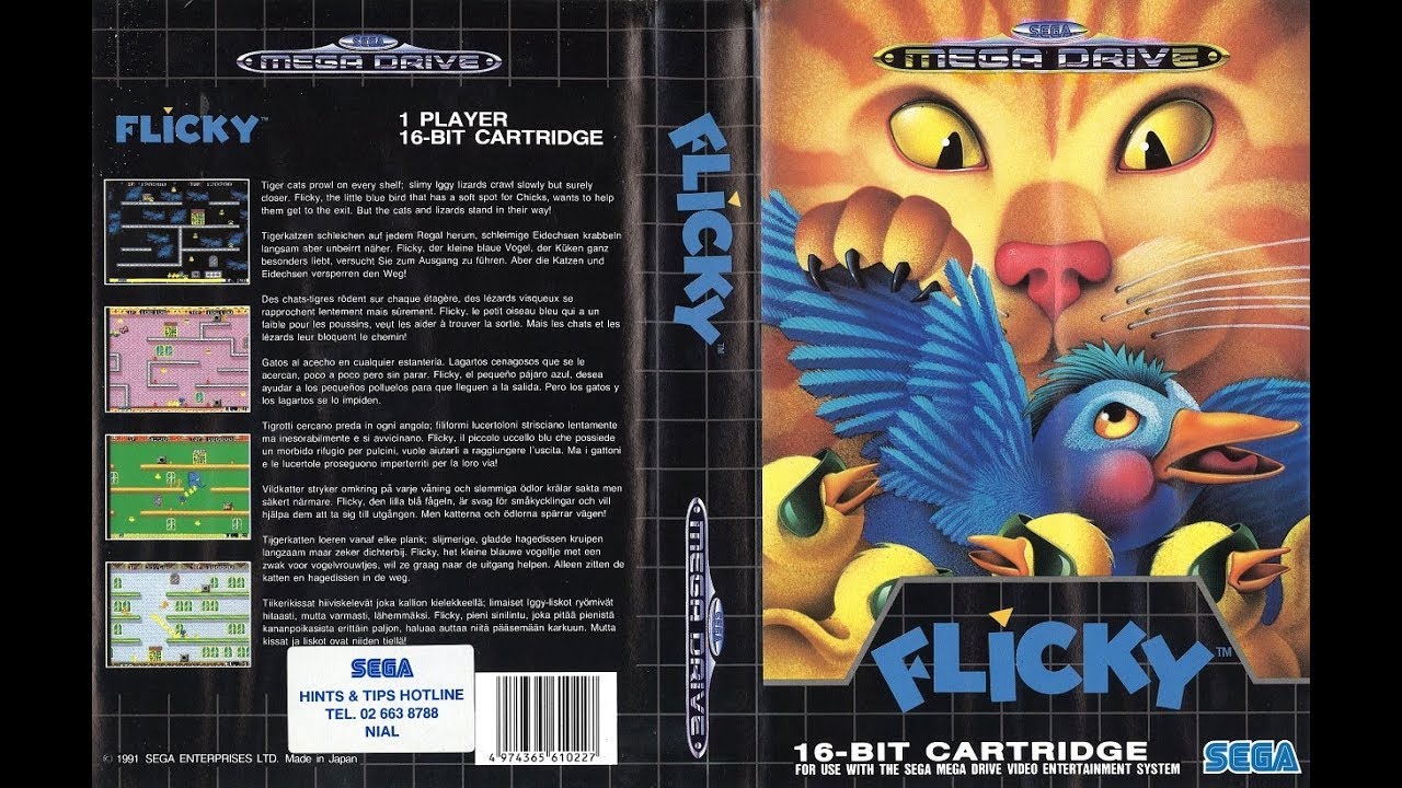 MEGA DRIVE - FLICKY [HD] - YouTube