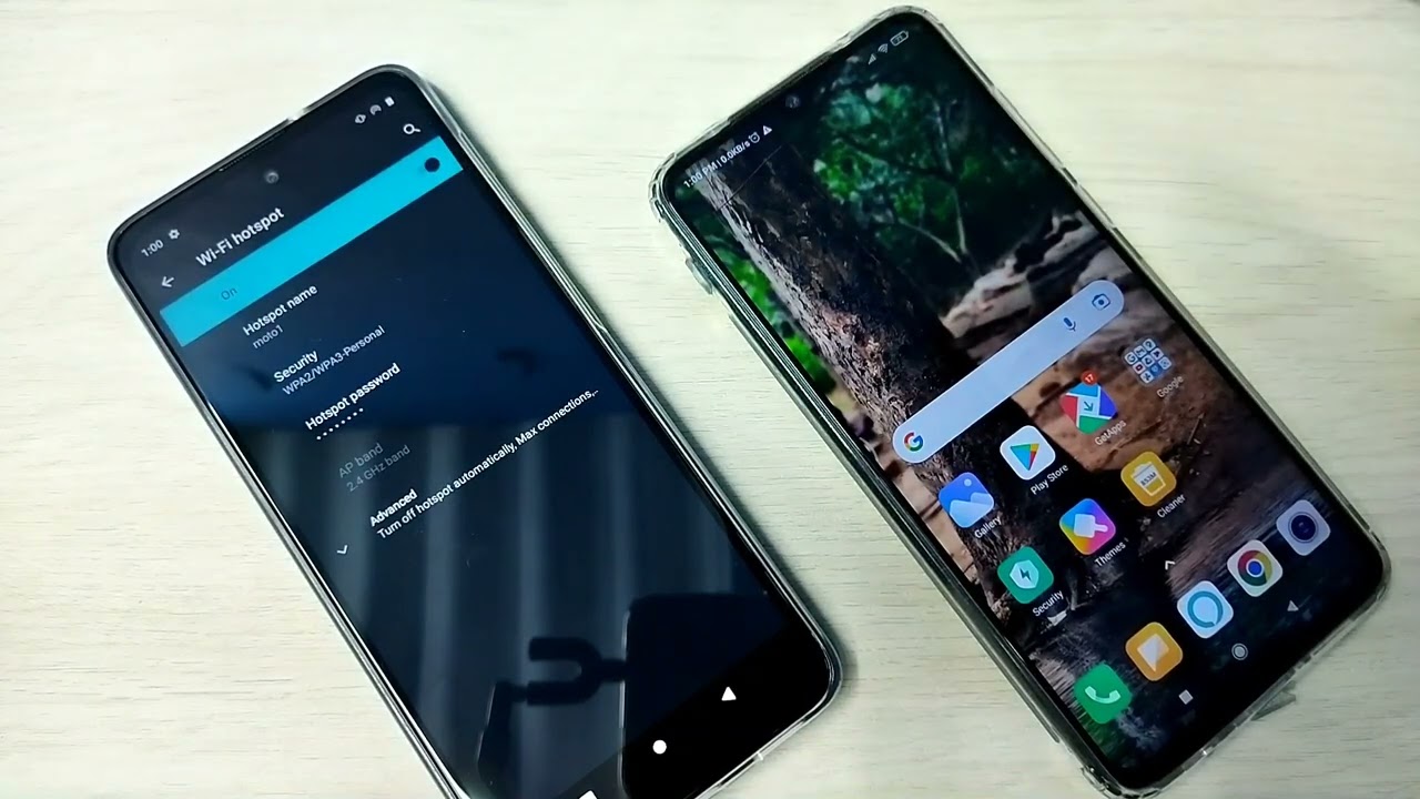 How to Setup Wifi Hotspot on Motorola Moto Phone - YouTube