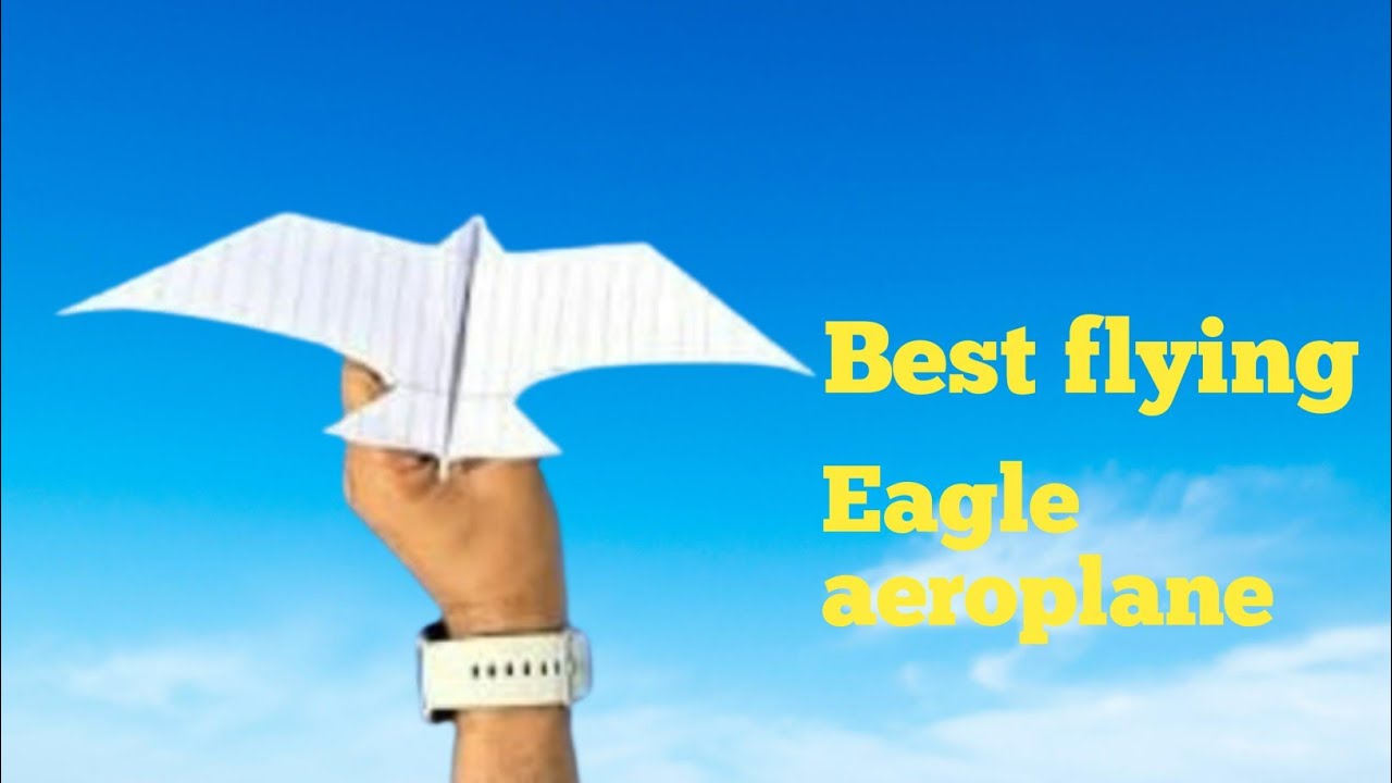 How to make a eagle aeroplane.Best flying birds plans . - YouTube