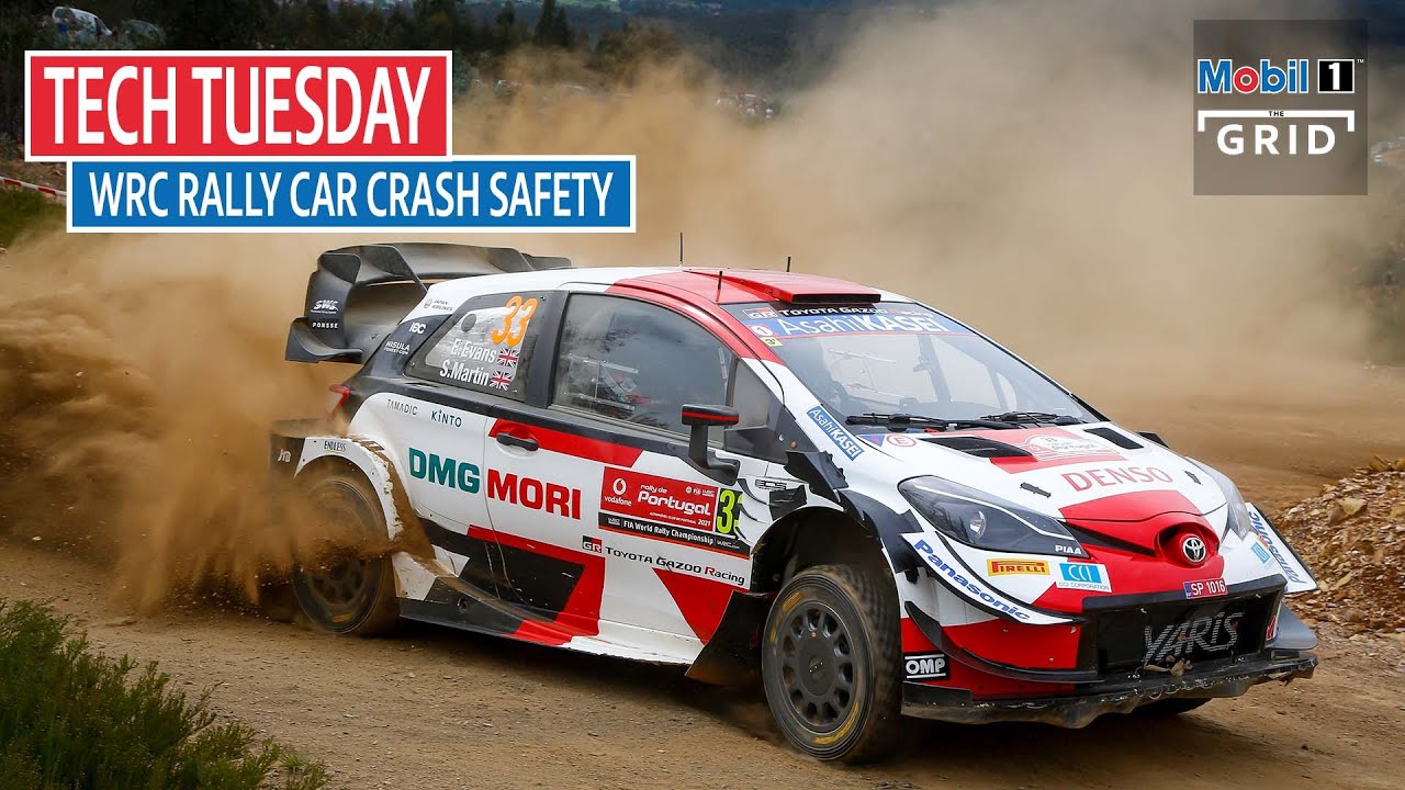 WRC Rally Car Crash Safety With Elfyn Evans - Tech Tuesday | Mobil 1 ...