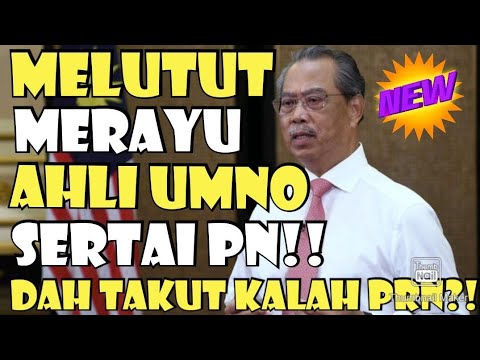 🔵MELUTUT MERAYU AHLI UMNO SERTAI PN‼️DAH TAKUT KALAH PRN⁉️ - YouTube
