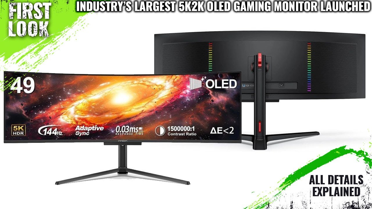 INNOCN 49Q1R 49-Inch 5K OLED Curved Gaming Monitor Launched - Explained ...