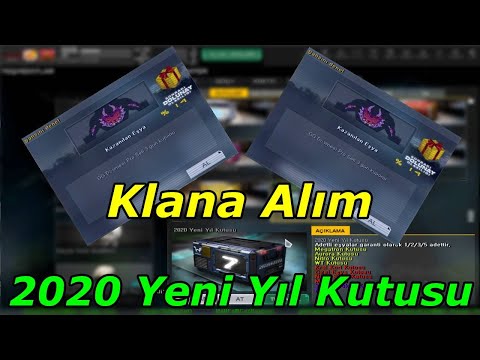 2020 Yeni Yıl Kutusu + Klana Alım