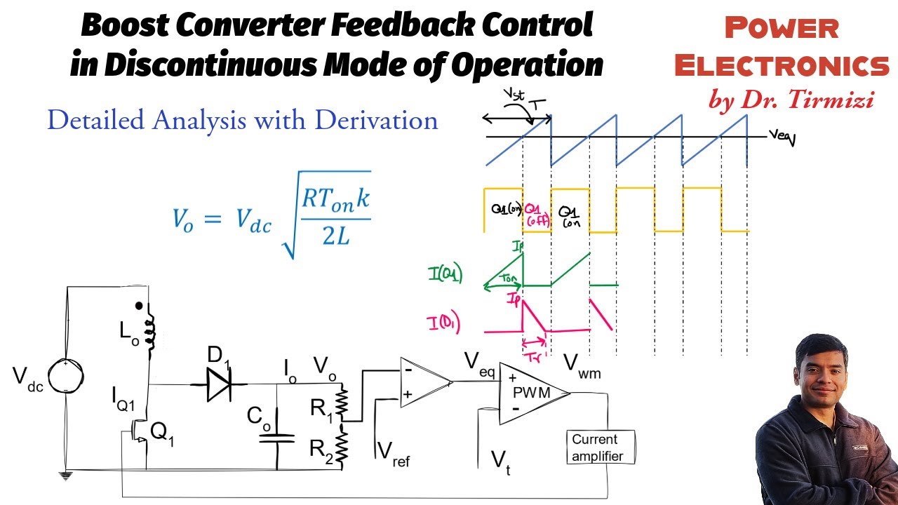 Mastering Feedback Control of Boost Converter in Discontinuous Mode ...