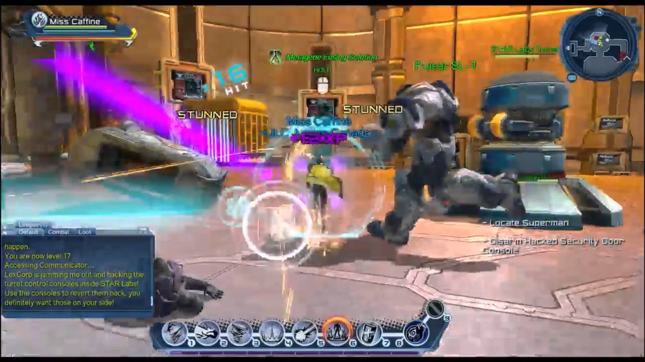 DCUO - Part 6 - Lex Fight 1 - YouTube