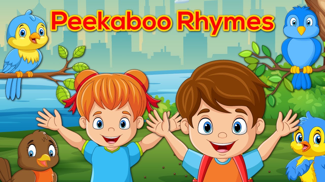 Peekaboo Rhymes for Kids | Peek A Boo + More Nursery Rhymes & Kids ...