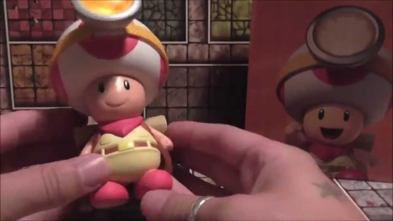 Captain Toad figurine lamp review | Exclusive to Club Nintendo - YouTube