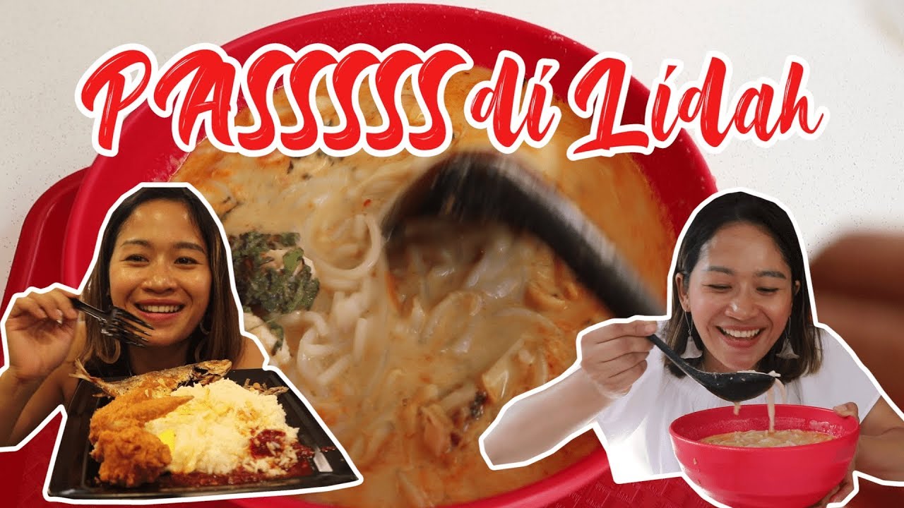 MUKBANG KATONG LAKSA & NASI LEMAK #SINGAPORE - YouTube