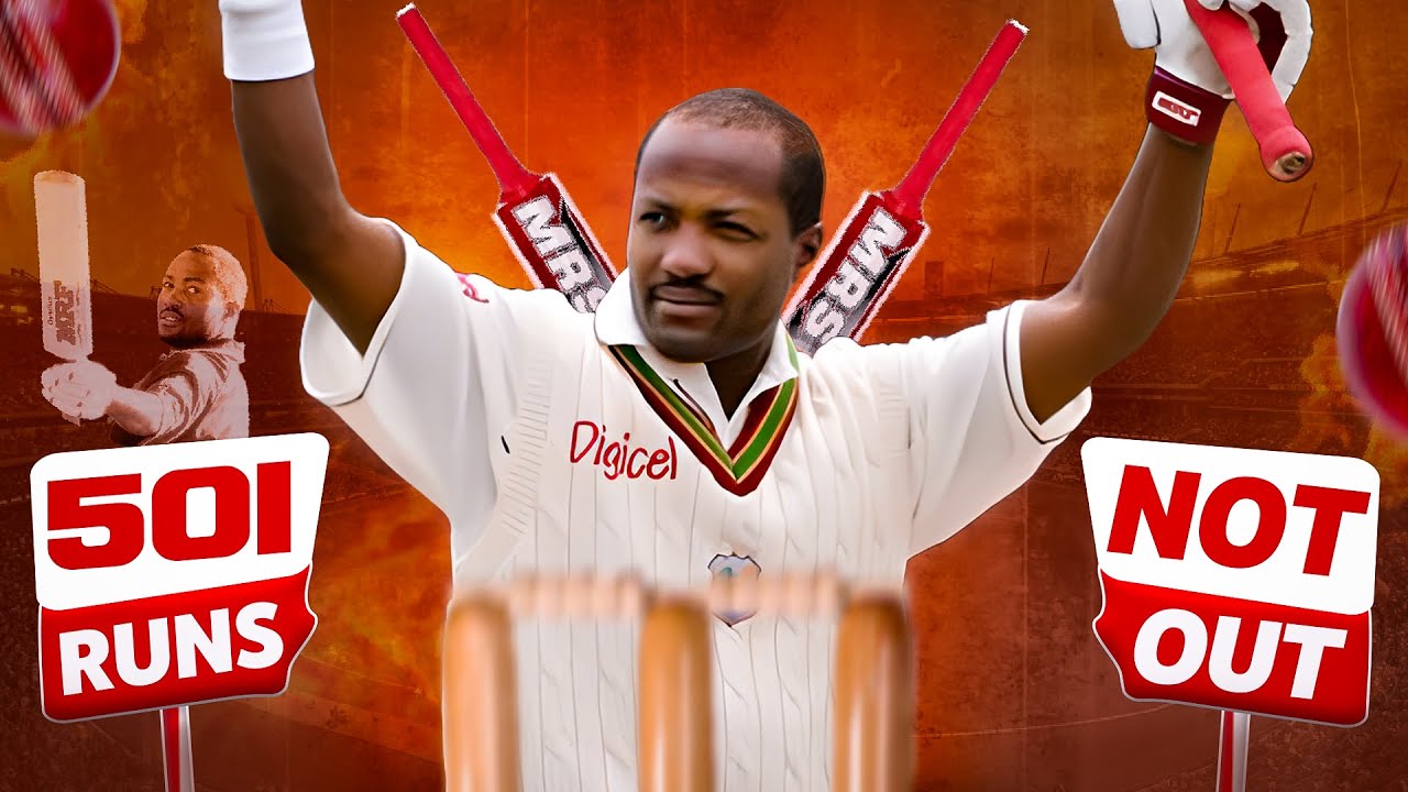 Incredible Story Of 501 Not Out - Brian Immortal Lara- Warwickshire V ...