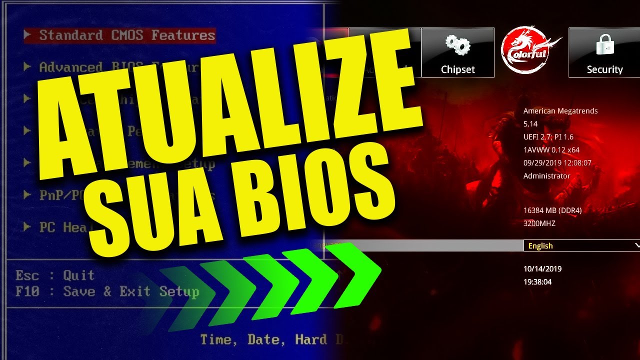 COMO ATUALIZAR A BIOS DA PLACA MÃE ? PORQUE ATUALIZAR ? O QUE MUDA ... COMO ATUALIZAR A BIOS DA PLACA MÃE ? PORQUE ATUALIZAR ? O QUE MUDA ...