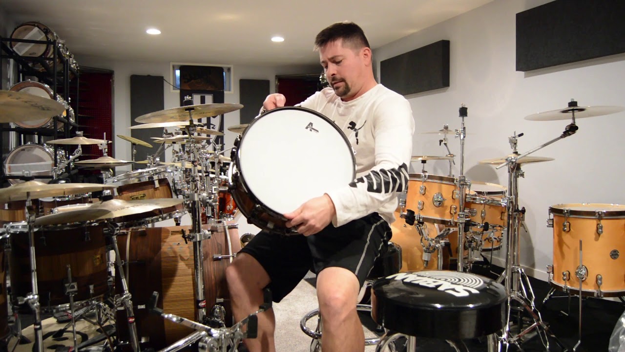 AVA Snare Drum unboxing and sound sample! - YouTube