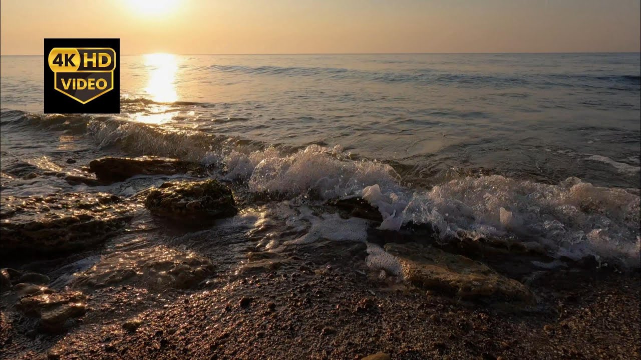 Relaxing Sound of Sea Waves and Beach for Deep Sleep and Relaxation ...