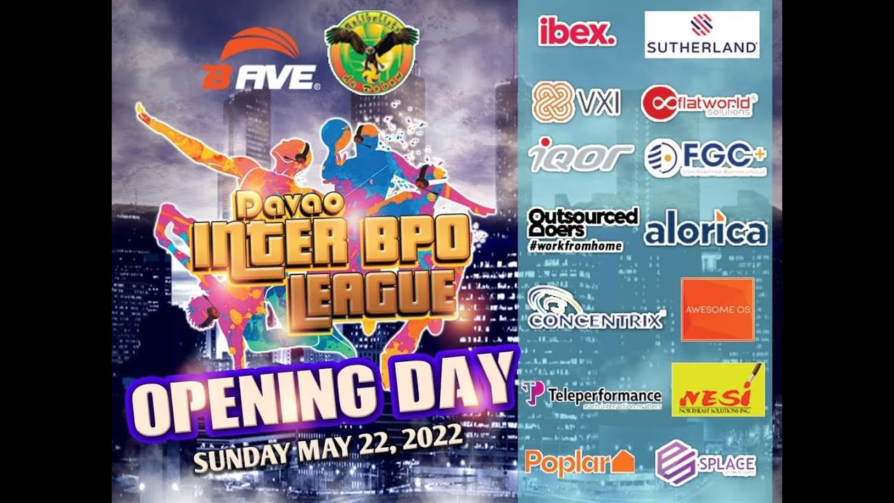 2022 Davao Inter-BPO League opening day highlights - YouTube