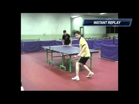 2012 Olympics Table Tennis Qualification Match between Eric Fong ...