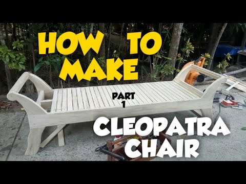 #DiYcarpenter#cleopatrachairTutorial How to make Cleopatra chair( Part ...