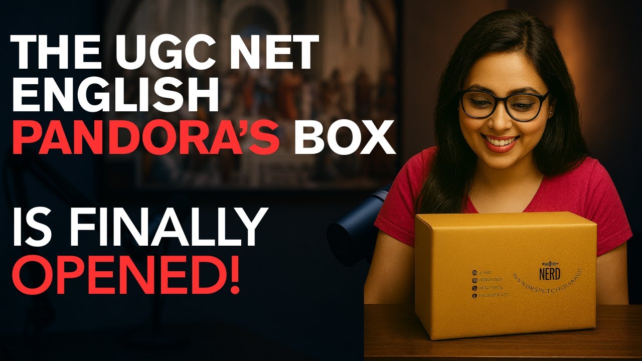 The UGC NET English Pandora’s Box is finally OPENED! - YouTube